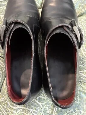 Magnanni | Shoes | Magnanni Marco Black Leather Single Monk Strap Dress ...